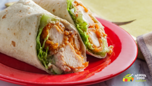 Chicken Schnitzel Wraps - School Food Matters