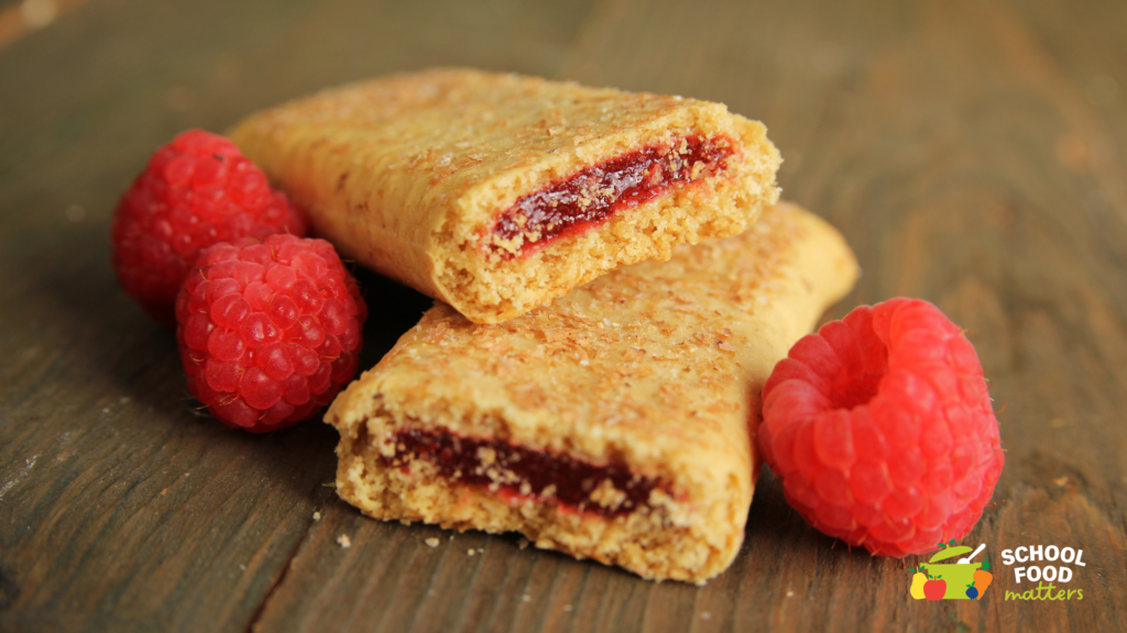 Pear and Raspberry Bars - School Food Matters