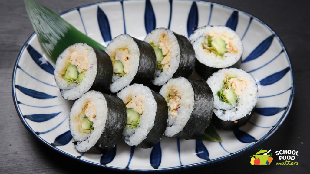 Teriyaki Chicken Sushi - School Food Matters