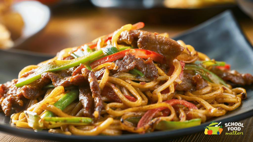 Beef Chow Mein - School Food Matters